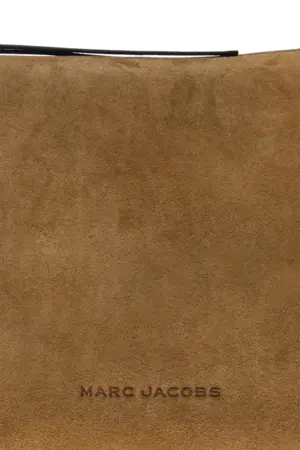 Marc Jacobs Suede Logo Bag