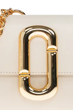 Marc Jacobs Leather Logo Bag - Cream