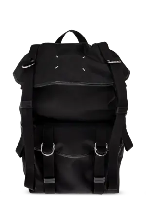 MAISON MARGIELA Logo Backpack - Black