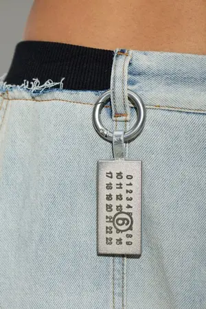 MAISON MARGIELA Logo Keyring