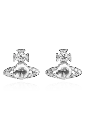 VIVIENNE WESTWOOD Ondina’ Earrings - Silver