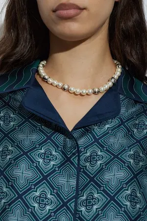 Casablanca Short Pearl Necklace