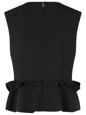 ROTATE BY BIRGER CHRISTENSEN Polyester Top - Black