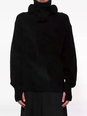 DOUBLET Gas-mask-motif Sweater