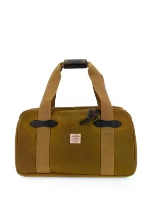 Filson Small Tin Cloth Canvas Logo-patch Holdalls Bag - Brown