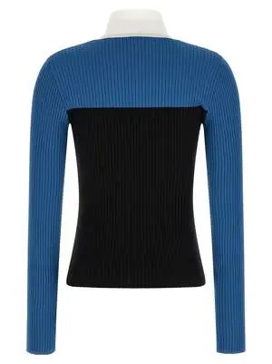 COURREGES Tricolor Jersey - Multicolor