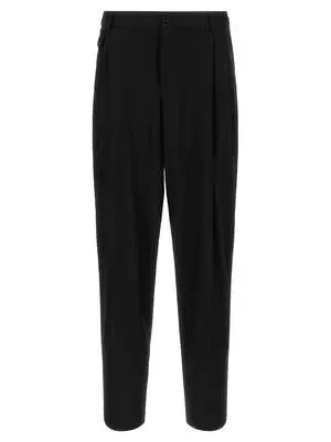 Dolce & Gabbana Flannel Pants - Black