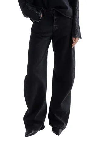 AGOLDE Spiral Wide Leg Jeans - Vanta