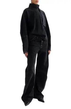 AGOLDE Spiral Wide Leg Jeans