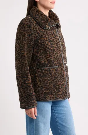 Bernardo High Pile Fleece Coat