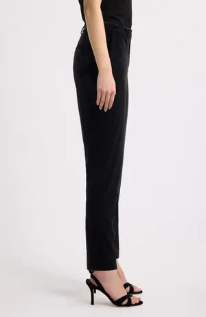 TAHARI ASL Velvet Classic Ankle Pants