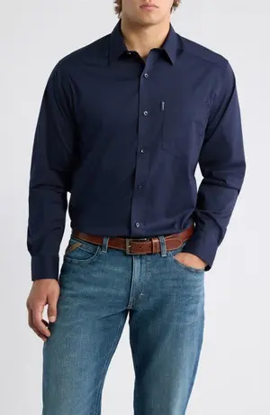 Ariat Everything Classic Fit Performance Shirt - Navy
