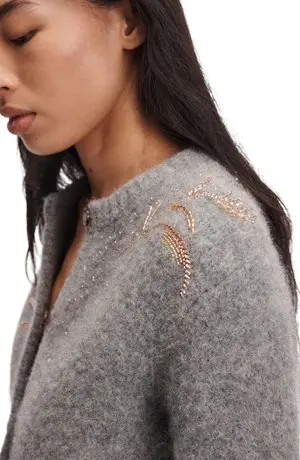 Rag & Bone Iris Beaded Cardigan