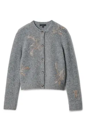Rag & Bone Iris Beaded Cardigan