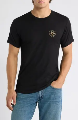 Ariat Banner Badge Graphic T-shirt - Black