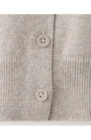 Mango Perkins Collar Cardigan