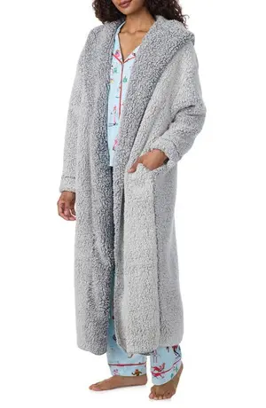 ROOM SERVICE Duvet Hooded High Pile Fleece Coat