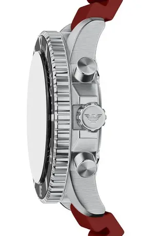 Emporio Armani World Explorer Solar Chronograph Bracelet Watch Set