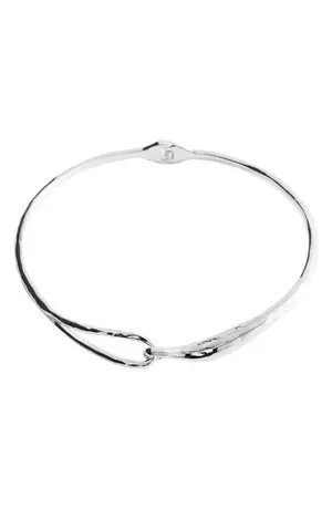 Mango Rigid Hook Choker - Silver