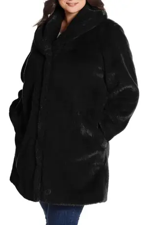 Gallery Faux Fur Coat