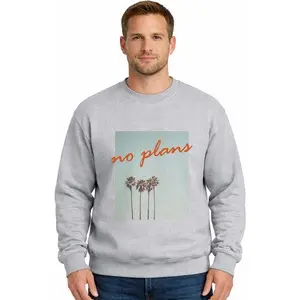 SIMPLY SAGE MARKET No Plans Puff Sweatshirt - Graphite