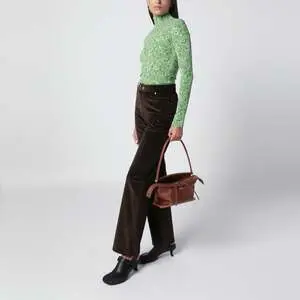 Loewe Whisker Small Cognac Calfskin Bag - Brown
