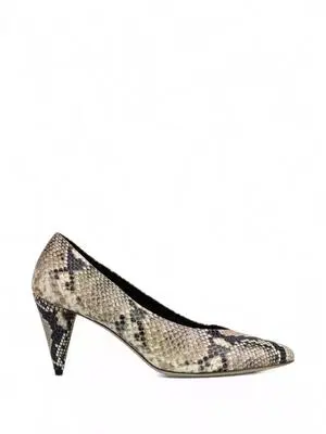 VICTORIA BECKHAM Maverick Snake-print Leather Pumps