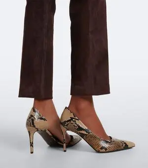 JOSEPH Coleman Suede Slim Pants