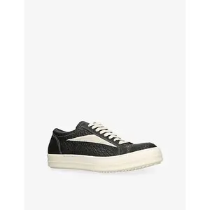 Rick Owens Bubble Vintage Low Leather Trainers