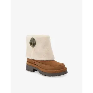 Kurt Geiger Aspen Cozy Suede Ankle Boots