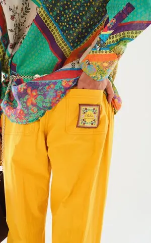 SIEDRES Lou Patchwork-print Shirt