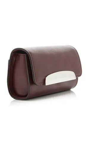Brandon Maxwell Mini Louise Clutch - Brown