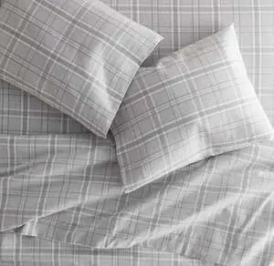 PEACOCK ALLEY Welsh Sheet Set - Light Gray