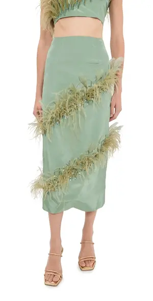Azeeza Josephine Skirt - Mint