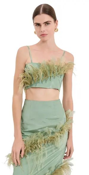 Azeeza Walton Top - Mint