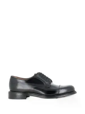 CHEANEY Epson Ii Cap-toe Polished-finish Derby Shoes