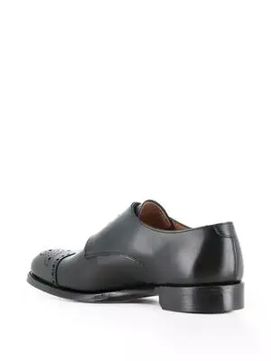 CHEANEY Brogue Double-strap Monk Shoes