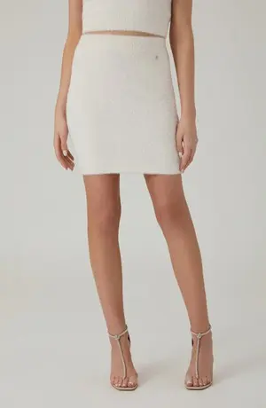 Guess Kara Fuzzy Miniskirt