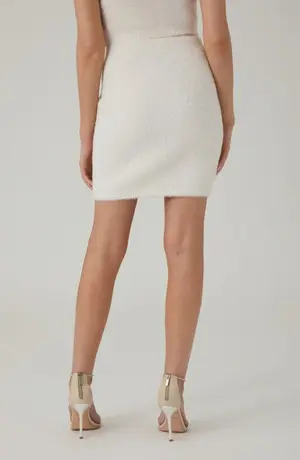 Guess Kara Fuzzy Miniskirt