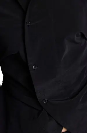 KENNETH COLE Asymmetrical Button Down Shirt
