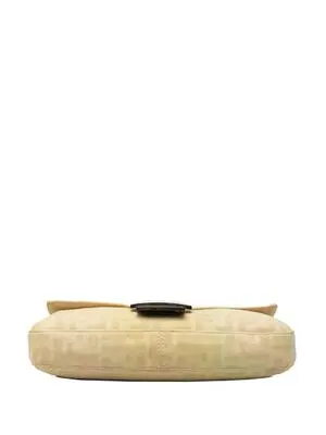 Fendi 20th Century Zucca Canvas Baguette Shoulder Bag