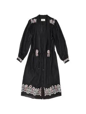 FORTELA Alana Embroidered Midi Dress