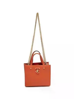 JIMMY CHOO Small Varenne Leather Tote Bag