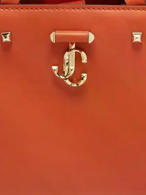 JIMMY CHOO Small Varenne Leather Tote Bag