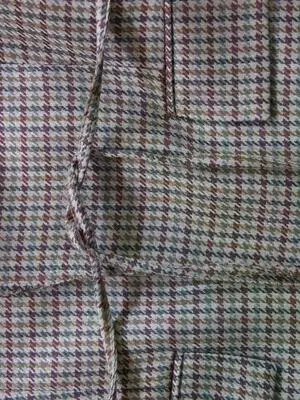 ANNA MARIA PALETTI Houndstooth-pattern Belted Jacket