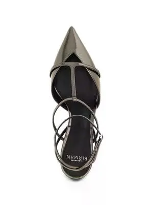 ALEXANDRE BIRMAN Serena T-strap Sandals - Grey