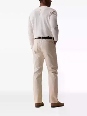FORTELA Mcqueen Herringbone Cotton Trousers
