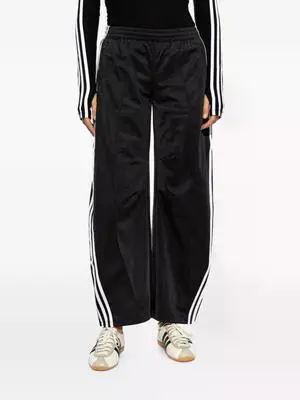Adidas Firebird Logo-embroidered Side-stripe Track Pants