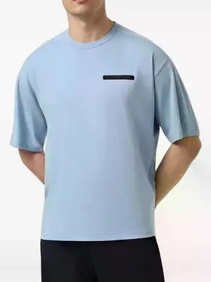 EA7 Logo-patch T-shirt - Blue