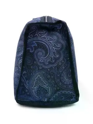 Etro Paisley Wash Bag - Blue